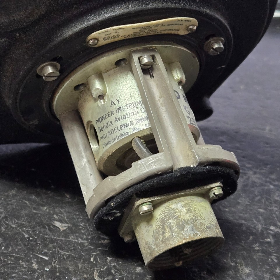 U.S. Army Signal Corps Aircraft Radio Compass Indicator I-82-A - Bendix ...