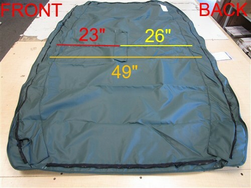 TRACKER TARGA 16 BIMINI TOP COVER AND BOOT ( 2004 - 2005 ) 72268-05 ...