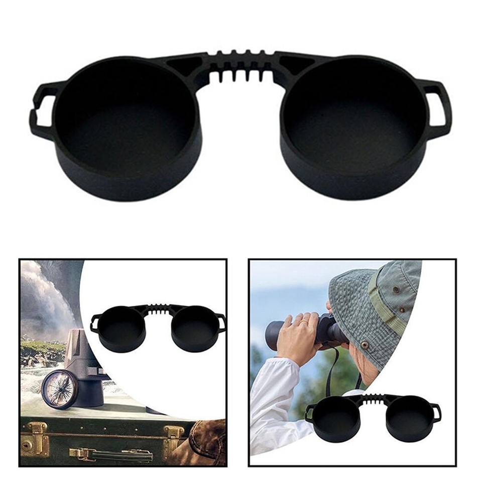 Objective Lens Cap Replacement Rubber Waterproof Binoculars Eyepiece ...