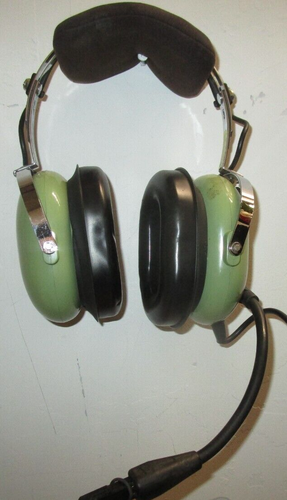 David Clark Aviation Headset Mystery Model with M7a Microphone ...