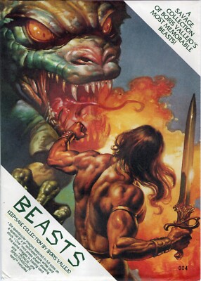 BORIS VALLEJO "BEAST" KEEPSAKE COLLECTION, Limited Jumbo cards (Comic ...