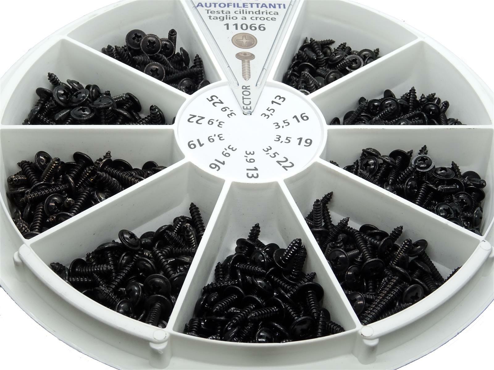 Sortiment Blechschrauben Blech Schrauben Set für Kfz Karosserie 560 tlg ...