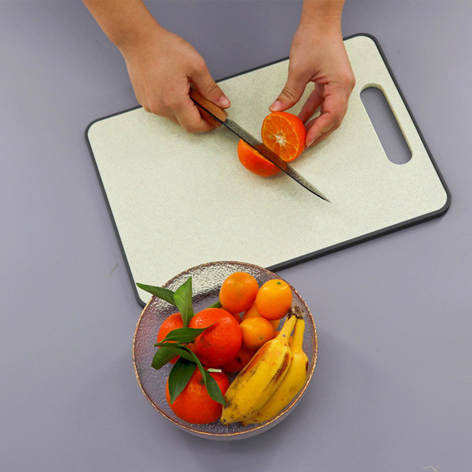Cutting Block Thickened Cut Vegetable Food Fruit Chopping Board ...