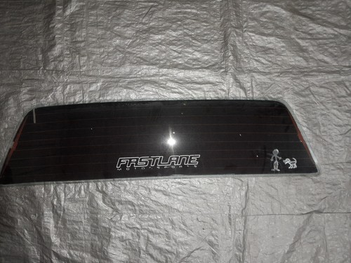 1985-1989 Toyota MR2 OEM REAR WINDOW GLASS DEFROSTER AW11 85 86 87 88 ...