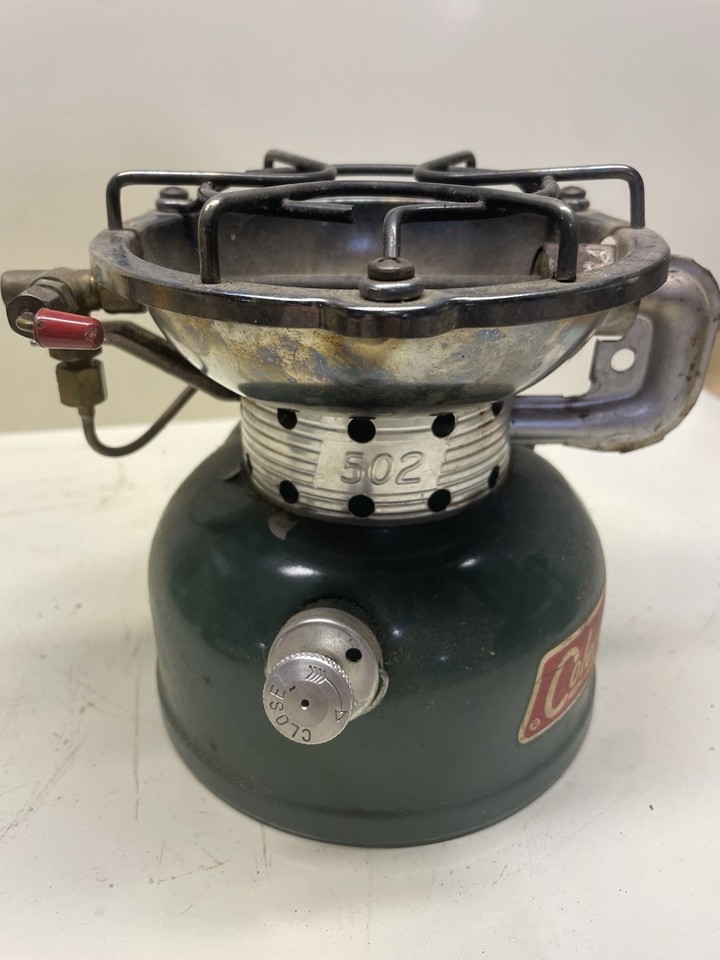 3 Vintage Coleman Cook Stoves 1962 1966 1986 Unknown Working Or Not ...