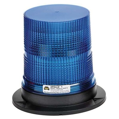 Wolo LED Warning Light,Blue,12/100VDC 3065P-B Wolo 3065P-B 080217030656 ...