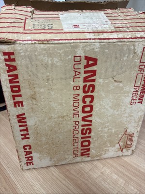 Vintage GAF Anscovision 588 Dual Automatic 8mm Super8 Movie Projector ...