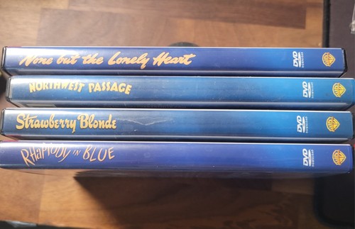 Lot Of 4 Warner Bros Archive Collection DVDs Strawberry Blonde ...
