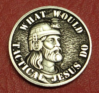 HOBO Nickel What Would Tactical Jesus Do Made from a Real US Nickel | eBay