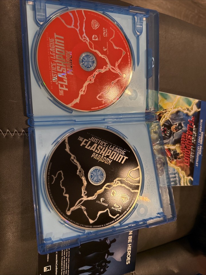 DCU: Justice League: the Flashpoint Paradox (Blu-ray/DVD, 2013) w ...