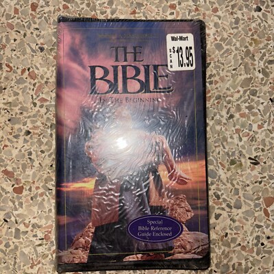 The Bible In the Beginning 1966 Movie VHS 1994 Christian Jewish Classic ...