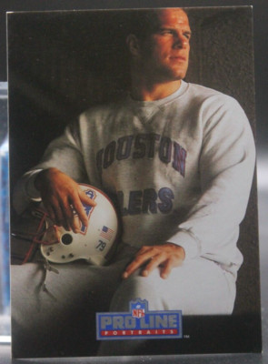 Ray Childress (Oilers/Texas A&M) - 1991 Pro Line Portraits #10 | eBay