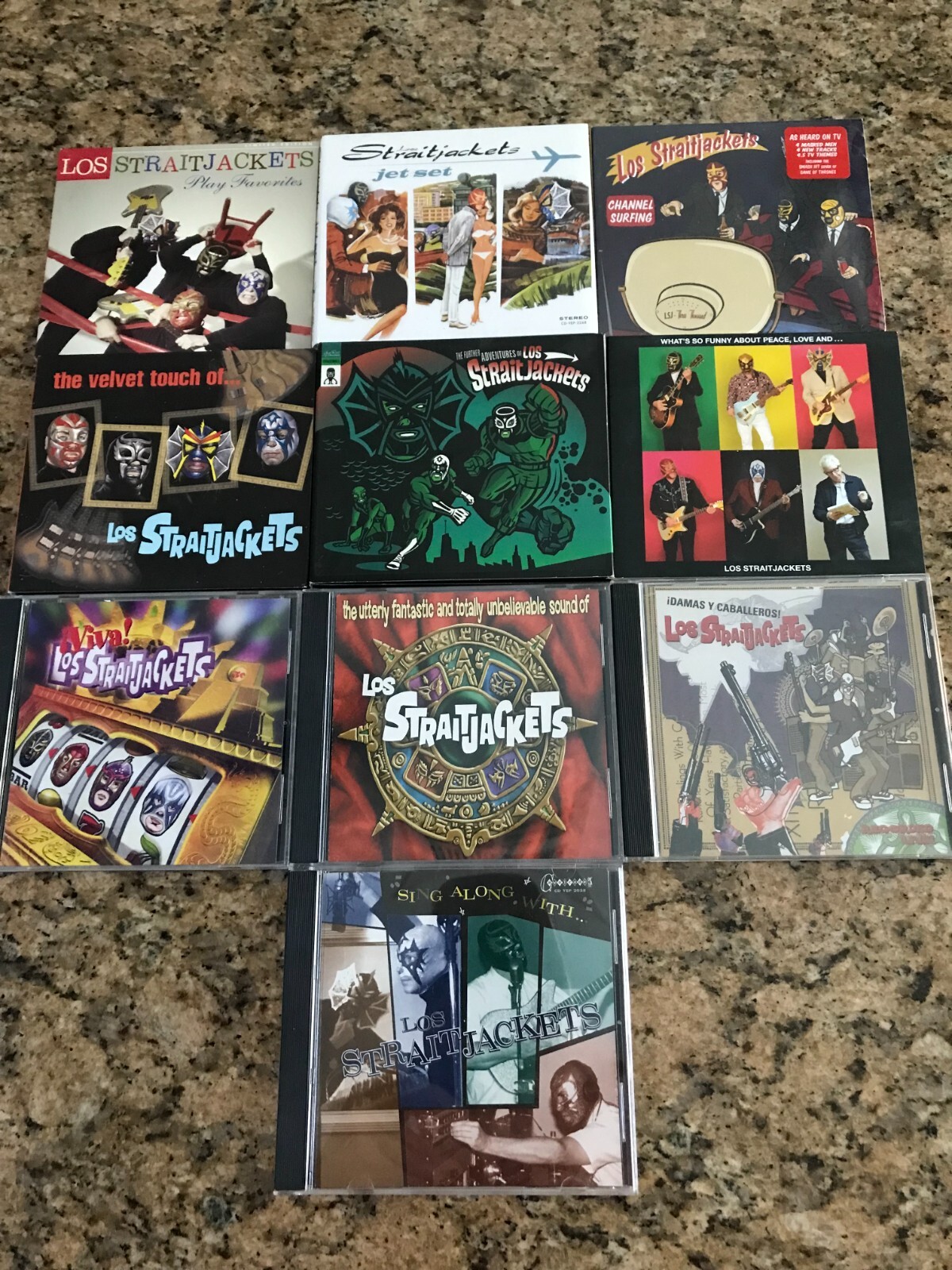LOS STRAITJACKETS - 10 CD LOT. LIKE NEW CONDITION. 634457216525 | eBay