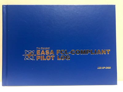 STANDARD EASA FCL COMPLIANT PILOT LOGBOOK p/n ASA-SP-EASA Hardcover | eBay