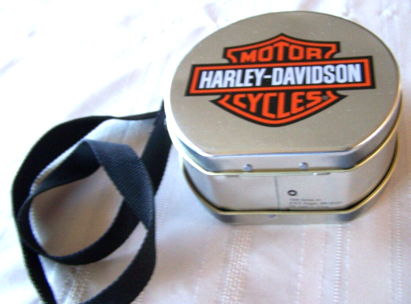 Harley Davidson Bar and Shield Metal Lunch Box Bag Sm… - Gem