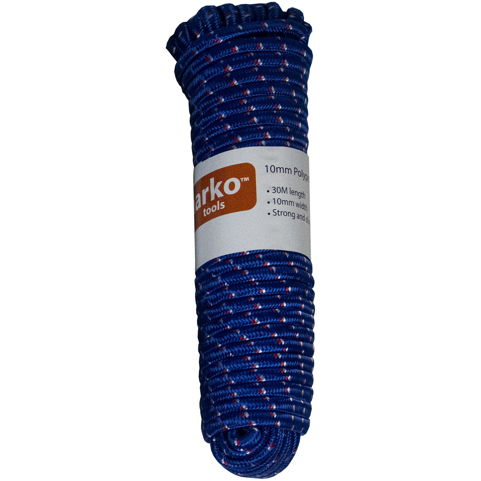 30M Rope Durable Washing Line Cord Laundry Braided Cord Blue Orange PP ...