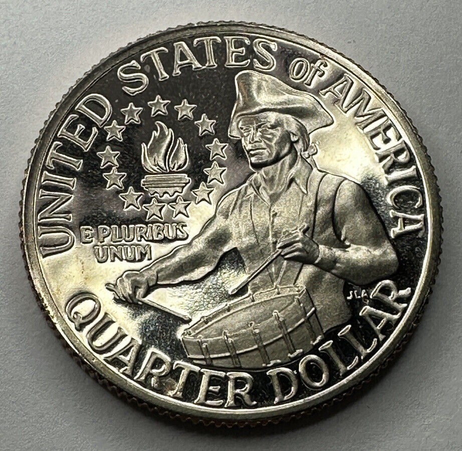 1976 S Washington 40% Silver BU & Clad Gem Cameo Proof Bicentennial ...