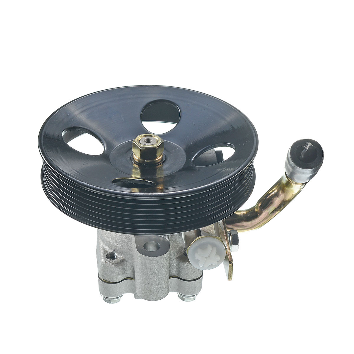 Power Steering Pump w/ Pulley for Hyundai Tucson Kia Sportage G6BA 2.7L ...