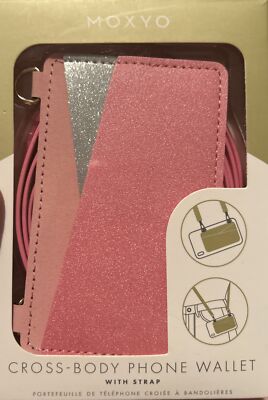 New Moxyo Crossbody Phone Wallet Strap (Pink) | eBay