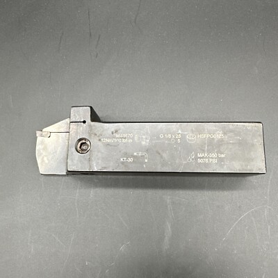 Kennametal Grooving EVSML200526C A0BN Cnc Lathe Tool Holder 1.25 Shank ...