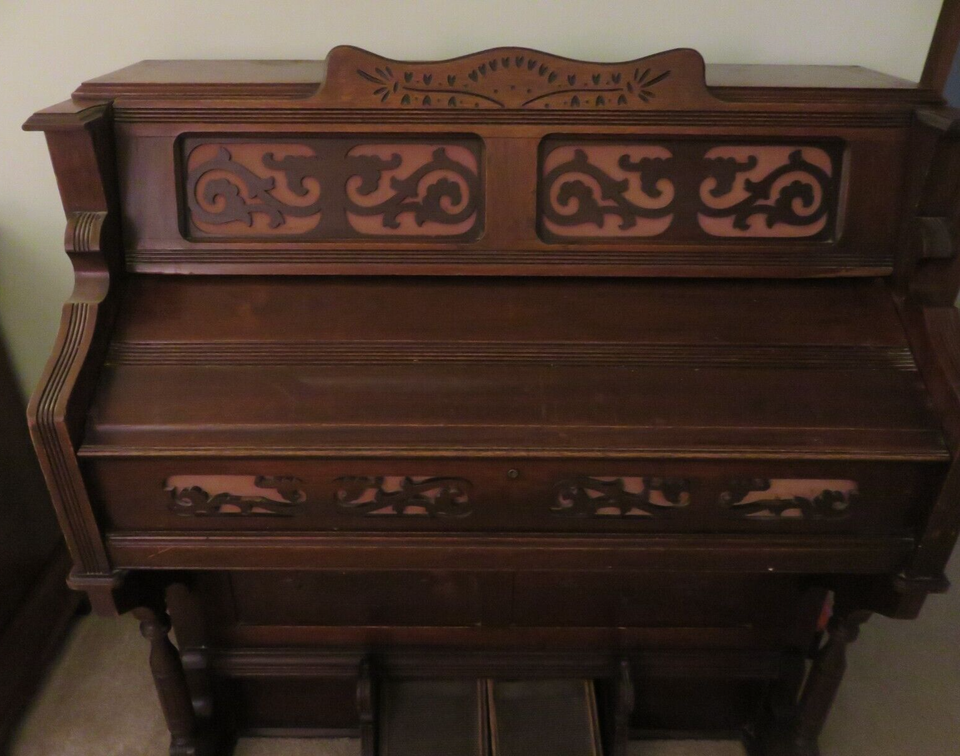 Vintage Estey Parlor pump organ Brattelboro Vermont BELLOWS WORK | eBay