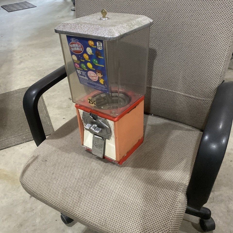 AA Super 60 Northwestern 60 Candy Gumball Vending Machine Dispenser ...