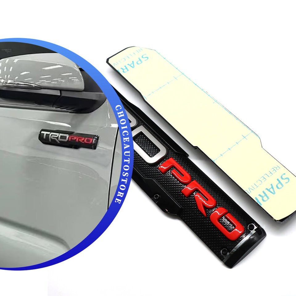 Left Right Door Pro Emblem Nameplate Replacement Fender Badges For ...