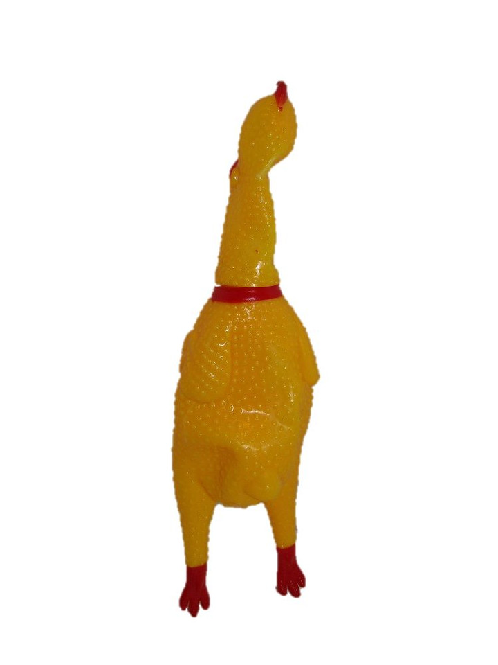 Screaming Rubber Chicken Rooster Squeaky Toy Children's Dog's | eBay