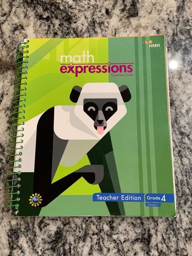 Houghton Mifflin Math Expressions Teacher Edition Grade 4 Spiral Bound Houghton Mifflin Math Expressions Teacher Edition Grade 4 Spiral Bound