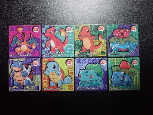 Pokemon Bros GB Pocket Mini Card x8 Charizard Blastoise Venusaur ...