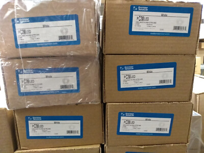 System Sensor #PC2WLED, Horn/Strobe, 12/24 VDC, LED, White, Ceiling ...