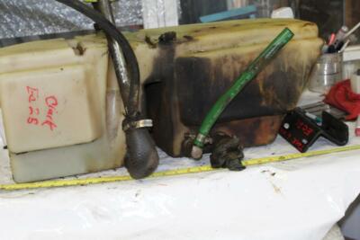 Clark Forklift truck Ec 25 hydraulic oil tank parts | eBay