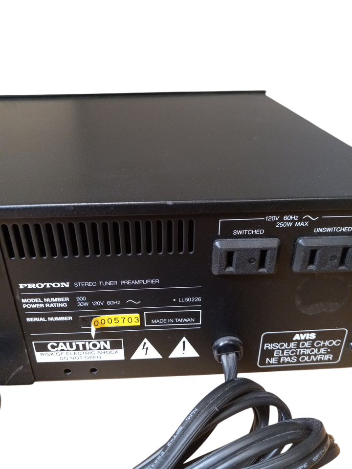 Proton 900 Vintage Stereo Receiver | FM/AM | Tested Working Great