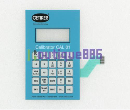1pc new for Calibrator CAL 01 key panel key film | eBay