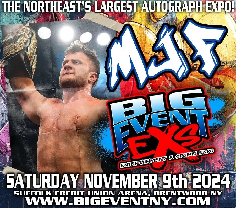 MJF MAXWELL JACOB FREIDMAN Autographed Signed AEW Replica Belt JSA COA ...