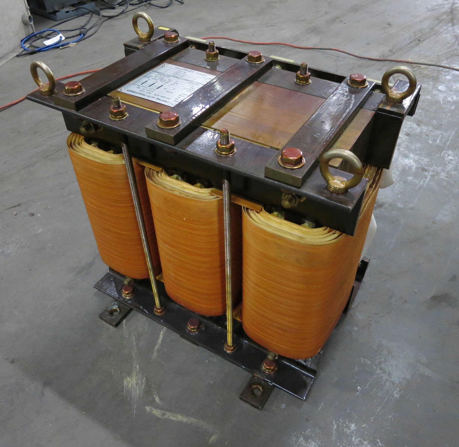 Toshiba JEC-204-1978 150HP Motor Starting Auto Transformer 3PH Type ...