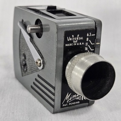 Minute 16 Subminiature Universal Camera 16mm Mid Century Classic Cold ...