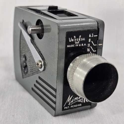 Minute 16 Subminiature Universal Camera 16mm Mid Century Classic Cold ...