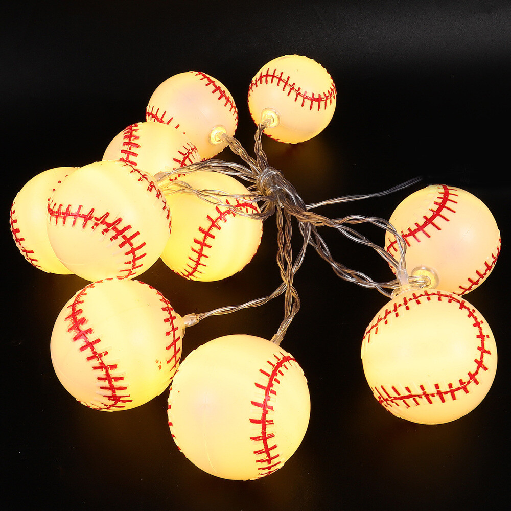Baseball String Lights