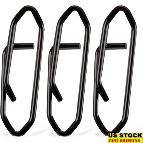 50 Pack Fishing Speed Clips Snaps High Strength Swivels Lures Connector ...