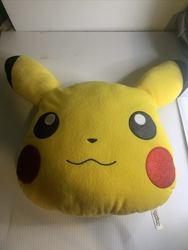 Pikachu Pillow Head Glitter Cheeks Plush Doll - Toy Factory Pokemon ...