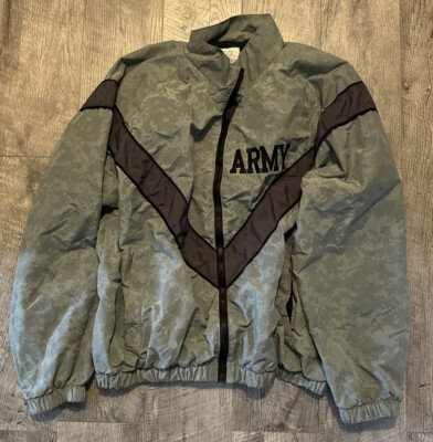 US Army Improved Physical Fitness Uniform IPFU PT Nylon Jacket Digital ...