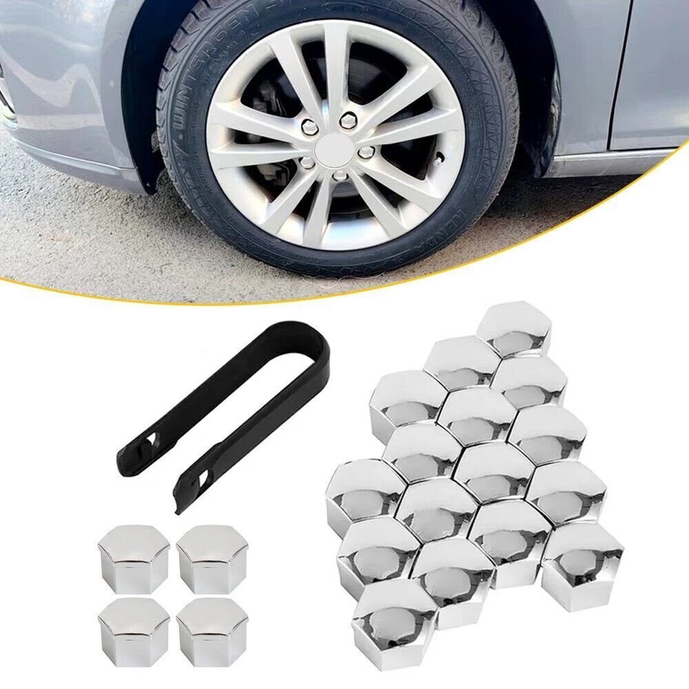20PCS Auto Wheel Nut Cap 17mm Wheel Bolt Nut Cap Tyre Nut Covers ...