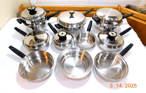 WONDER WARE Temp Tone Thermium Multiplex Stainless Steel Waterless ...