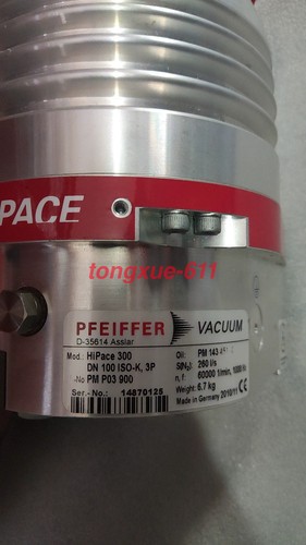 PFEIFFER HiPace 300 molecular pump HiPace300 Via FedEx or DHL | eBay