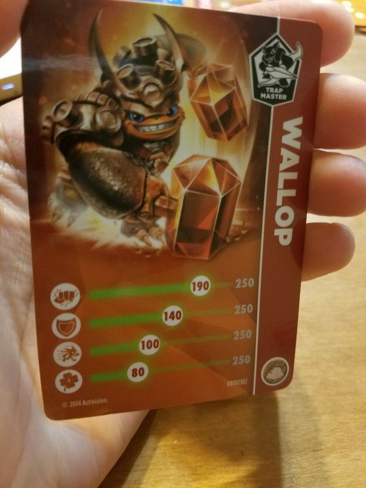 Skylanders Trap Team Giants Spyro's Adventure Swap Force Trading Cards ...