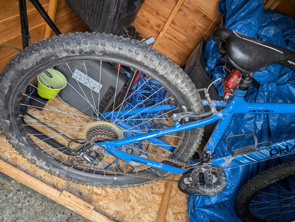 Apollo Phaze Mens Mountain Bike - Blue - M Frame Halfords | eBay UK