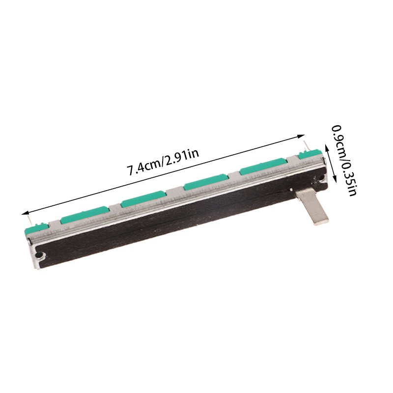 B103 10K Ohm 75MM Straight Slide Liner Potentiometer Mixer Variable ...