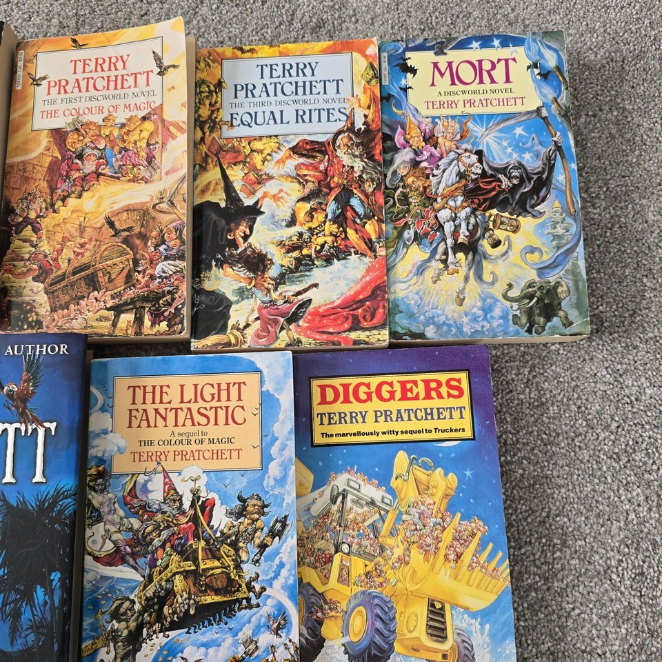 12 x Terry Pratchett Discworld And Others Bundle Job Lot Hardback and ...