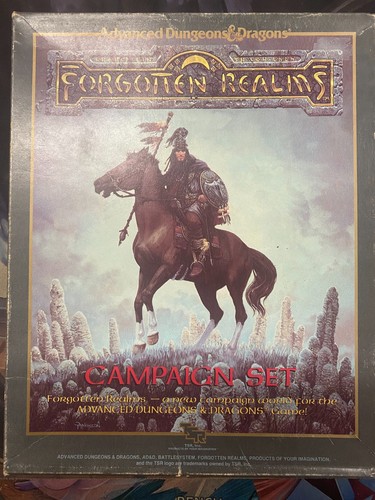 AD&D - Forgotten Realms - Campaign Set - Boxed | eBay